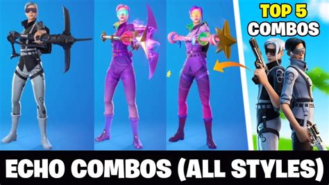 The Best TRYHARD Echo Skin Combos In Fortnite All 4 Edit Styles