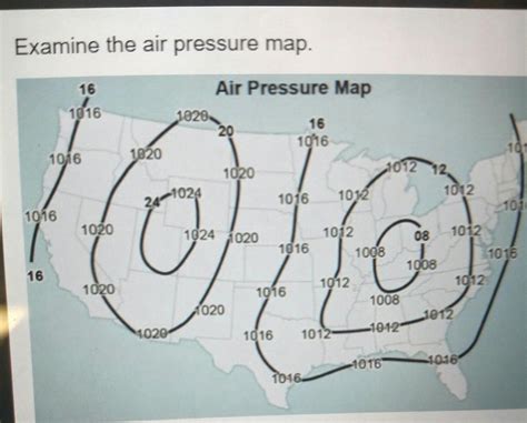 An Isobar Is A Line Plotted On A Weather Map Joining Locations