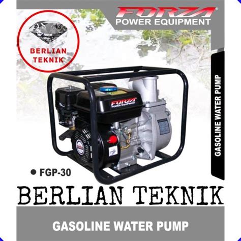 Jual Mesin Pompa Air Alkon Bensin Gasoline Water Pump Forza 3 Inch