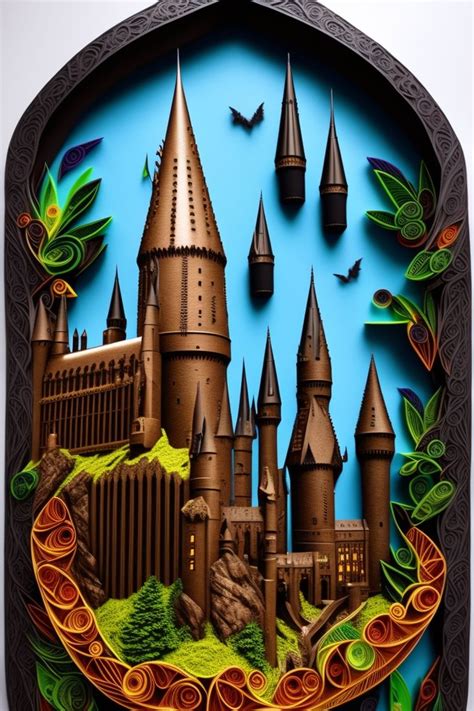 GhostSapper Hogwarts Castle 4k Dragon