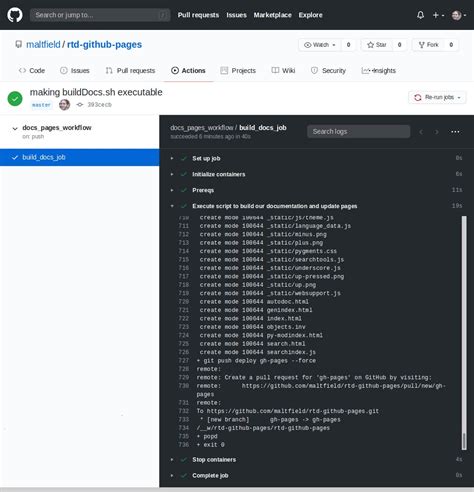 continuous documentation hosting read the docs on github pages 1 2 michael altfield s tech blog