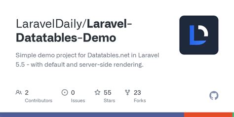 Github Laraveldaily Laravel Datatables Demo Simple Demo Project For
