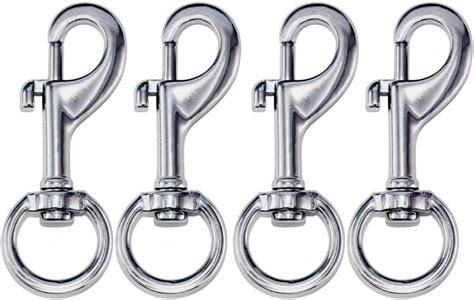 Amazon AOWISH 4 Pack 316 Stainless Steel Flag Pole Swivel Round
