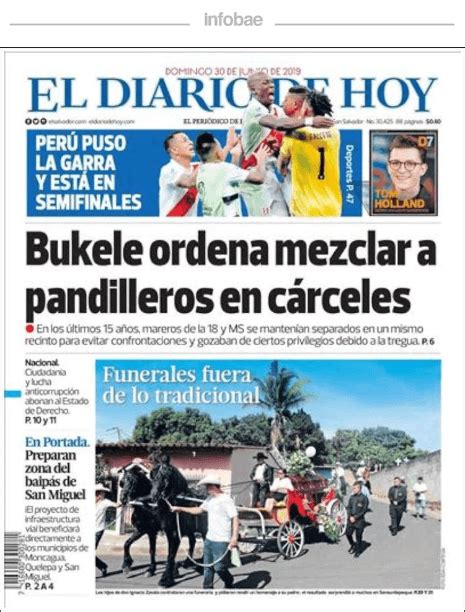 Periódicos De El Salvador Diarios De El Salvador