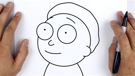 Learn How To Draw Morty Smith From Rick And Morty Sketchok Atelier