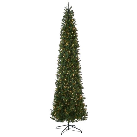 Snapklik National Tree Company Artificial Pre Lit Slim Christmas Tree
