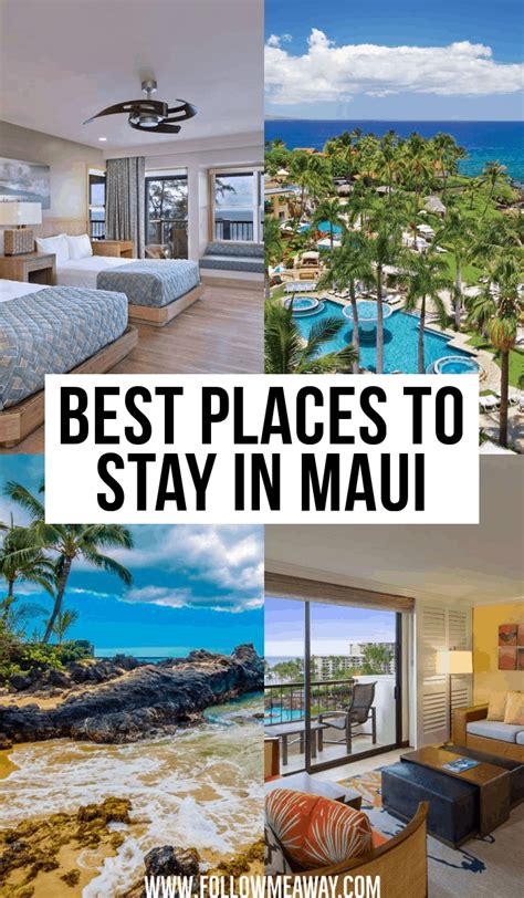 Where To Stay In Maui Hawaii Best Hotels And Areas Follow Me Away