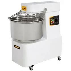 Pétrin à spirale pizza pain tête fixe et cuve fixe 48 litres