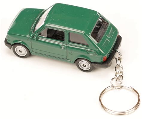 METALOWY BRELOK AUTO FIAT 126p BRELOCZEK DO KLUCZY MALUCH KASZLAK