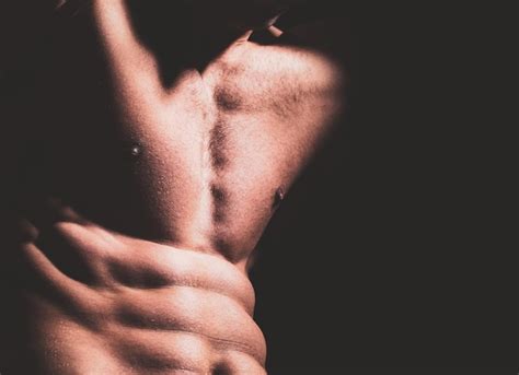 Premium Photo Sexy Man With Muscular Body And Bare Torso