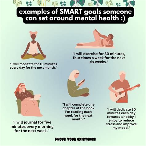 How To Set Smart Goals For Your Mental Health Prove Your Existence