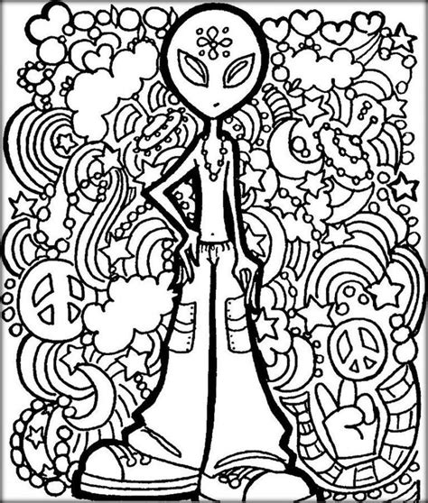 Alien Coloring Pages For Adults Coloring Book