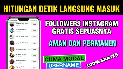 Cara Cepat Memperbanyak Followers Instagram Akun Aktif Cara Menambah