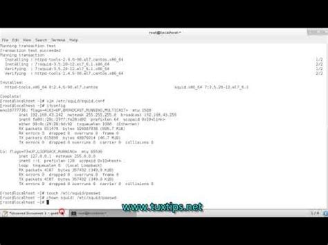 How To Install Squid Proxy Server On CentOS 7 Linux YouTube