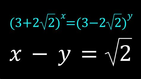 A Radical Exponential Equation Youtube