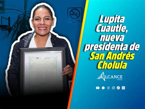 Lupita Cuautle recibe su constancia de mayoría como alcaldesa de San