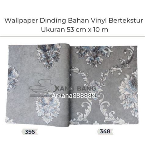 Jual Wallpaper Dinding Vinyl Bertekstur Premium Isi 10meter X 53cm