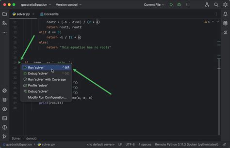 Configure An Interpreter Using Docker Pycharm Documentation