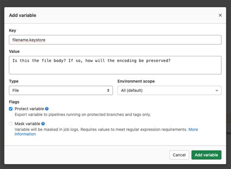 Environment Variables How To Set Up Files As Env Vars In GitLab