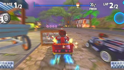 Rez Vs Boss Mcskelly Unlocked Beach Buggy Racing Boss Battle Gameplay