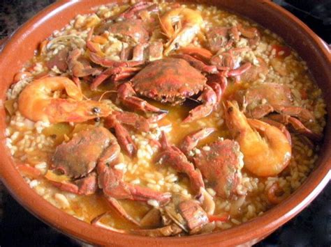 Receta de paella de marisco con nécoras Unareceta