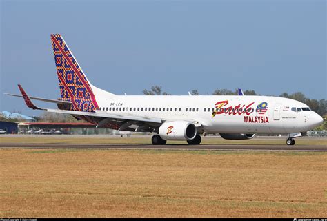 9M LCW Batik Air Malaysia Boeing 737 8U3 WL Photo by BjörnD ID