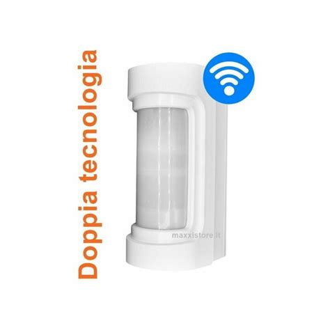 Optex Sensore Esterno Doppia Tecnologia Wireless PIR MW 12m 90 VXS RDAM