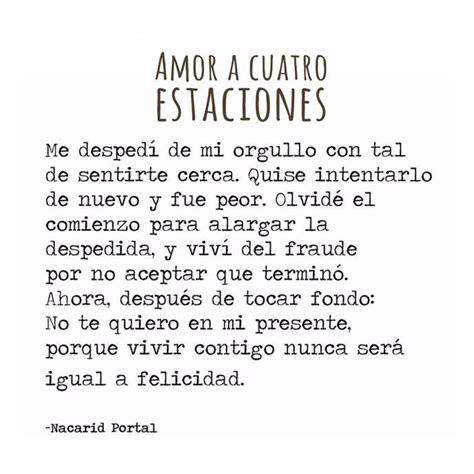 Me Desped De Mi Orgullo Con Tal De Sentirte Cerca Quise Intentarlo De