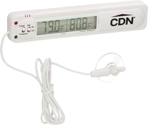 CDN Audio Alarma De Congelador De Nevera Visual Cocina De Temperatura