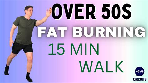 Over 50s 15 Minute FAT BURNING Indoor Walking Workout Walk At Home