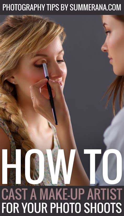 How To Cast A Make Up Artist For Your Photo Shoots Photoshop Actions