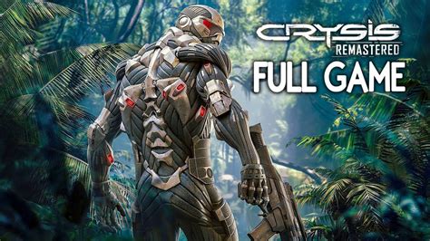Crysis Remastered Full Game K Fps Walkthrough Gameplay No