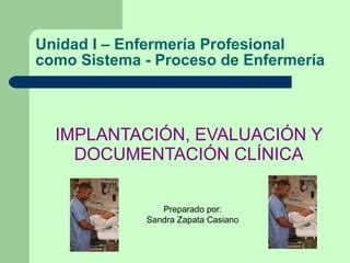 Implementaci N Evaluaci N Y Documentaci N Cl Nica PPT