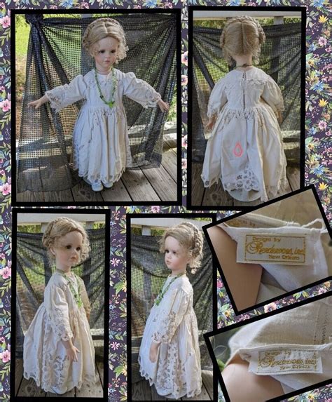 Vintage Malena Porcelain Doll By Vera Scholz 1991 Vgc Rare And Discontinued Dont Fret