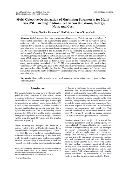 pdf multi objective optimization of machining parameters for multi pass cnc turning to