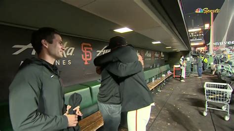SF Giants On NBCS On Twitter What A Moment For Gabe Kapler Farhan