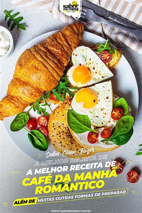 Receitas De Caf Da Manh Rom Ntico Simples E Barato Diversas