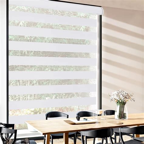 Amazon MYshade Cordless Zebra Blinds For Windows Zebra Window