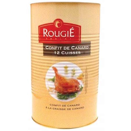 Cuisse De Canard Confite Rougie Prix Grossiste Conditionnement A La Boite