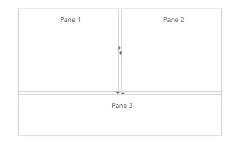 JQuery Splitter Control Split Panes Syncfusion