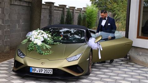 Mladoženja Darko se skockao pa seo u besni Lambo YouTube