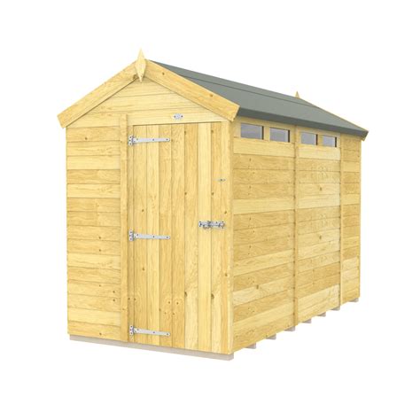 5ft X 10ft Apex Security Shed TAFS Garden Co Telford Shropshire