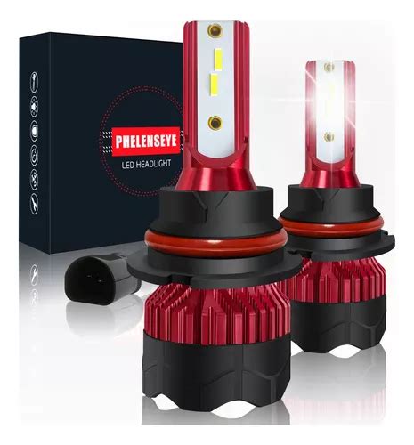 Kit De Faros Delanteros Led H4 9007 H13 Luz Alta Y Baja 70w Cuotas