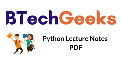 lecture notes archives btech geeks