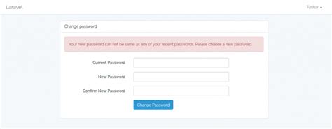 Implementing Password History With Laravel Authentication Balloons