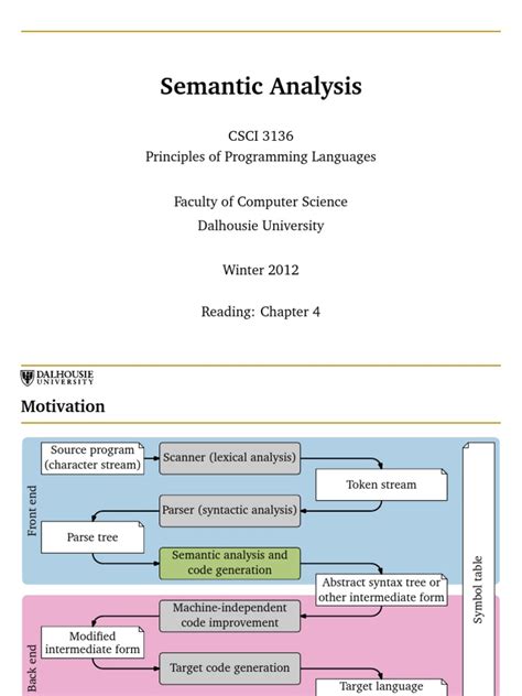 semantic analysis compiler parsing