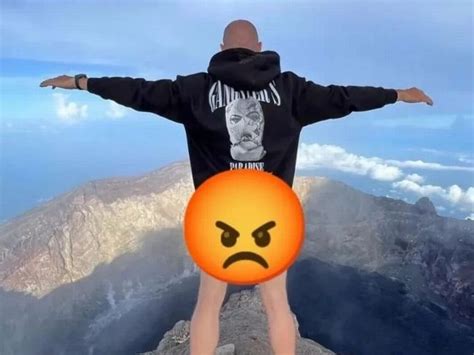 Russian Tourist Apologises After Posing Naked On Sacred Bali Mountain
