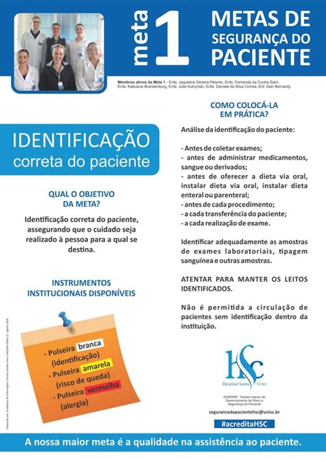 Segurança do Paciente Hospital Santa Cruz