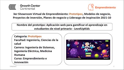 Aplicación web para gamificar el aprendizaje en estudiantes de nivel