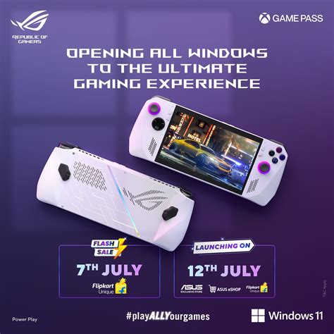 Asus Rog Ally Handheld Console With Amd Z Extreme Cpu Can Now Be
